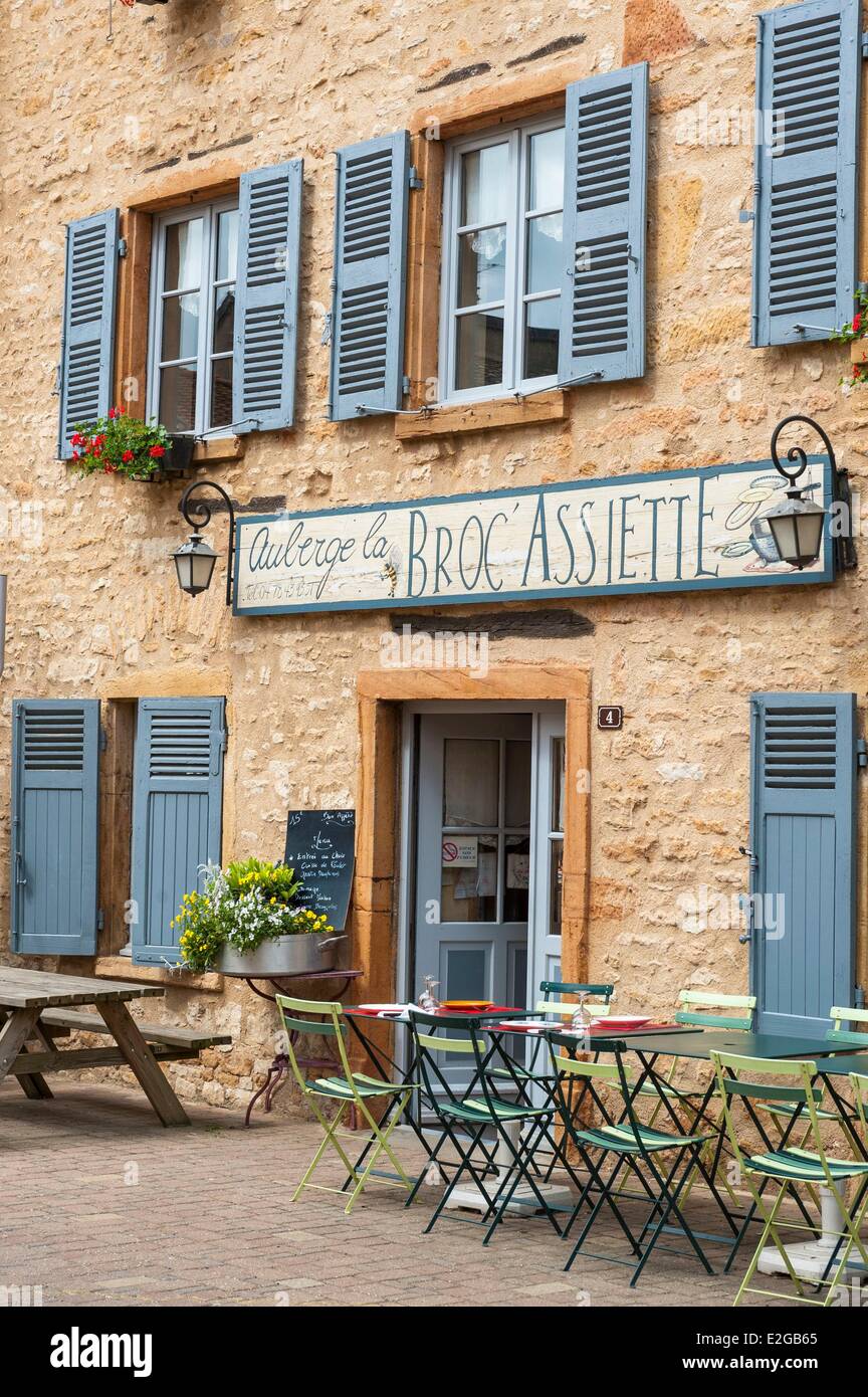 France Rhone le Beaujolais des Pierres Dorees the village of Charnay ...