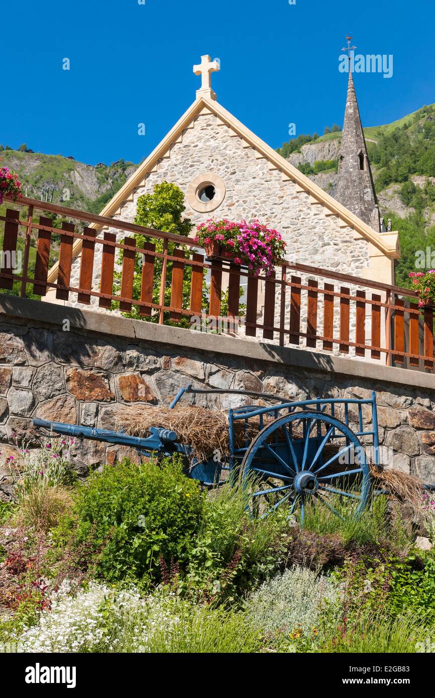 France Isere Veneon valley Venosc in the Oisans massif romanesque ...