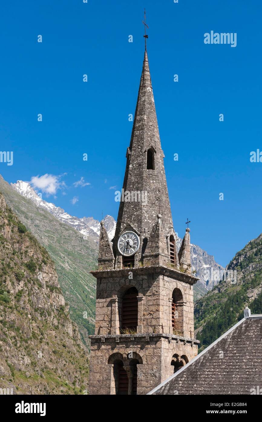France Isere Veneon valley Venosc in the Oisans massif romanesque ...