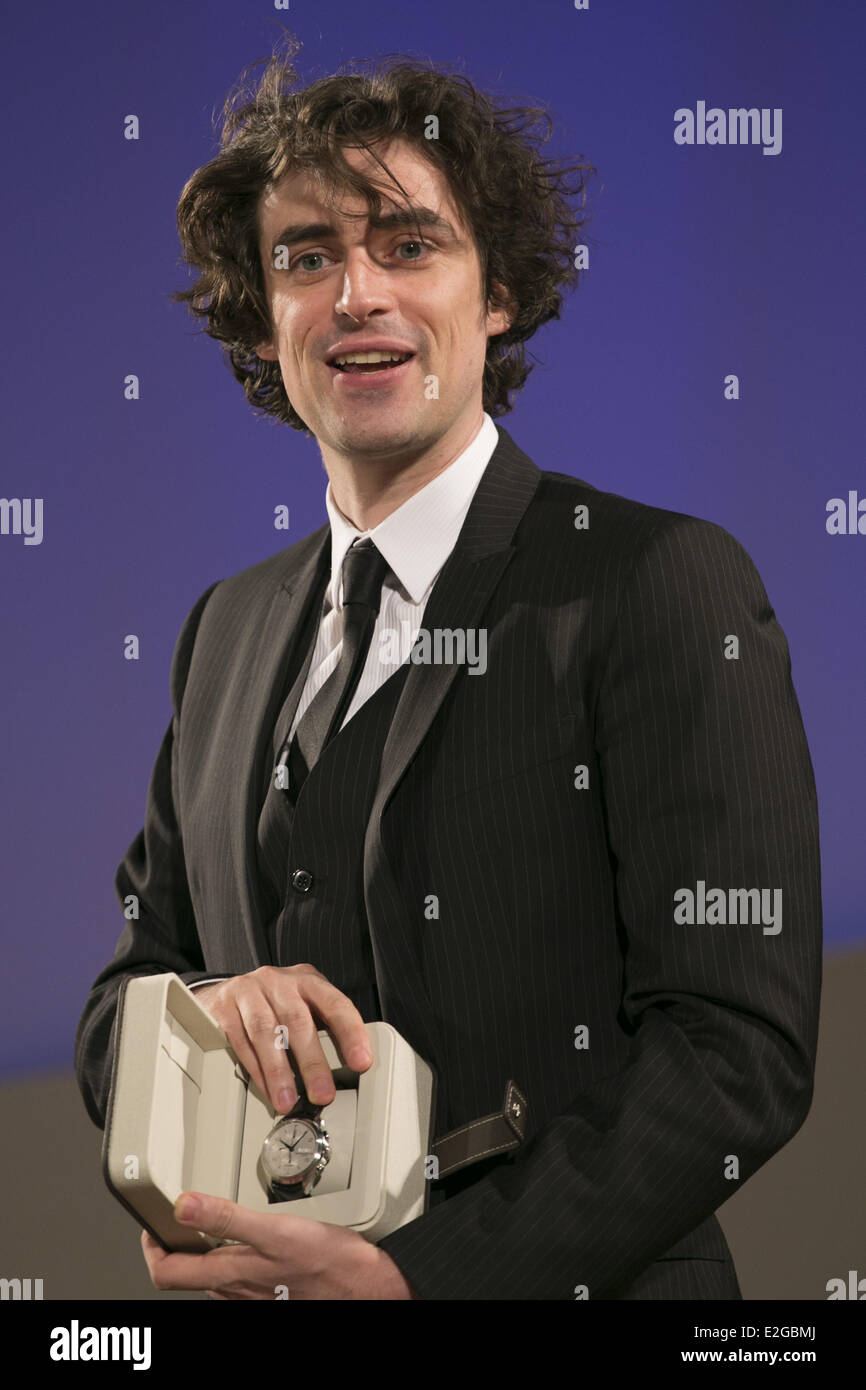 Taormina, Italy. 19th June, 2014. Italian Actor Flavio Parenti attends ...