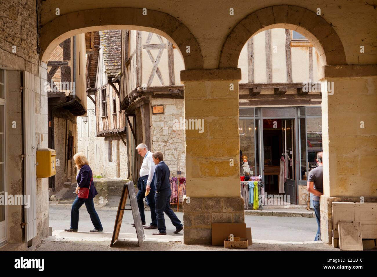 France Dordogne Issigeac Stock Photo - Alamy