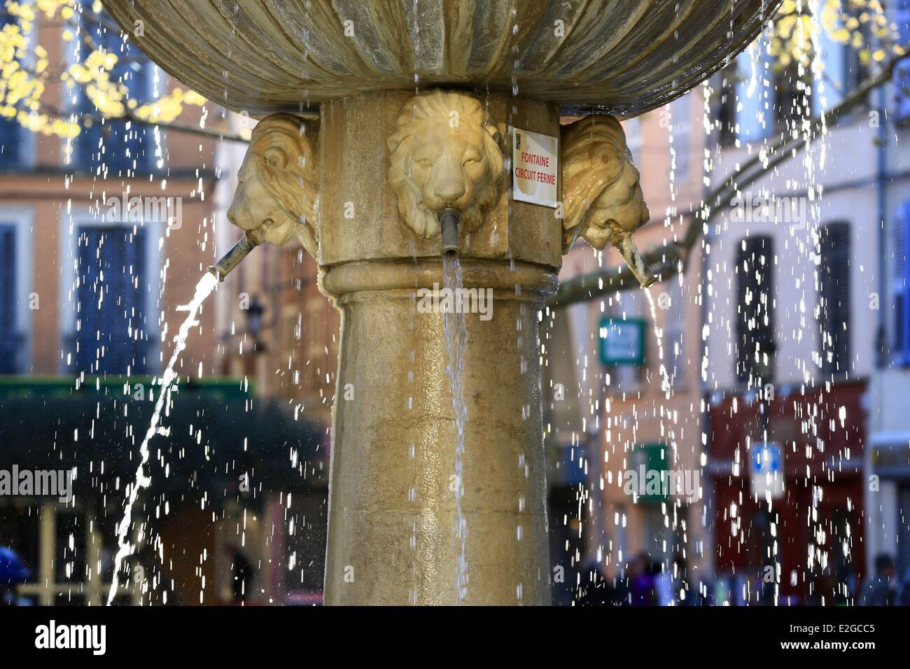 France Var Provence Verte Brignoles instead Caramy fountain Mushroom ...