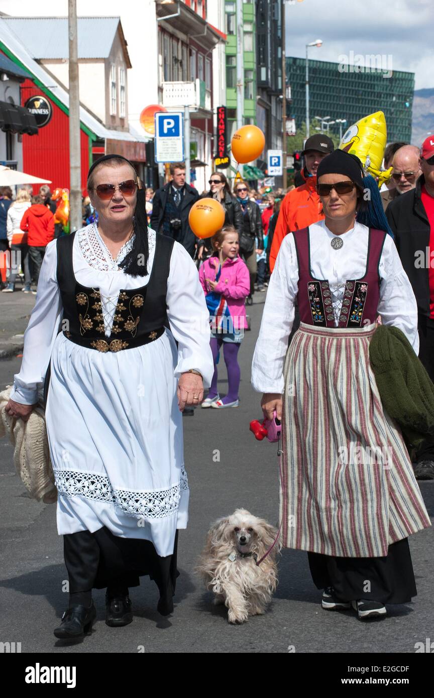 Iceland costume hi-res stock photography and images - Alamy