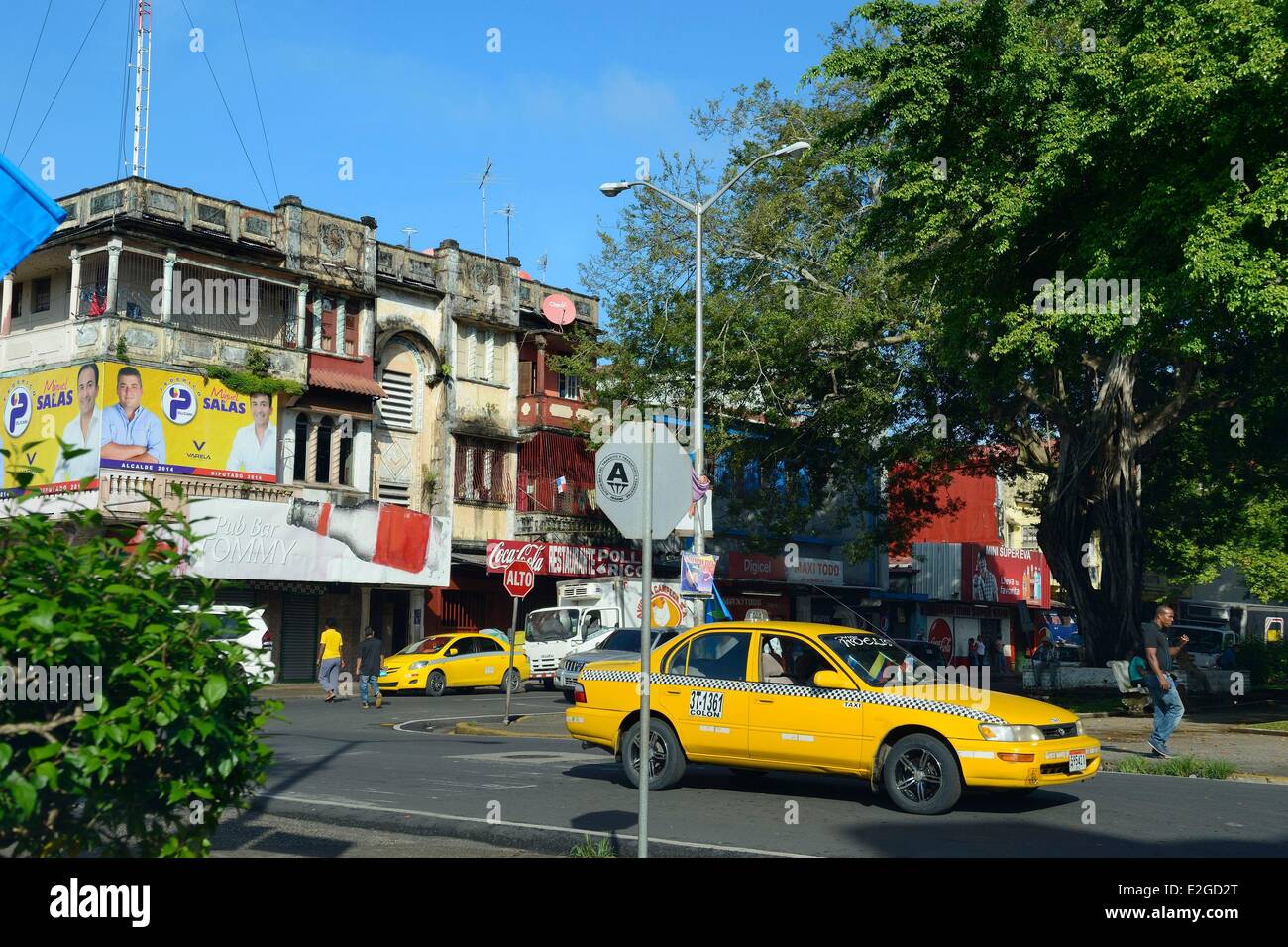 Colon panama downtown hi-res stock photography and images - Alamy