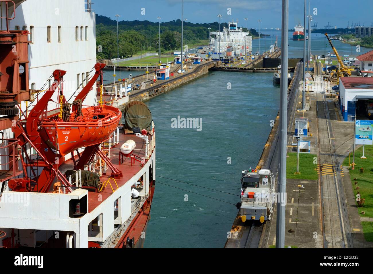 Colón panama canal hi-res stock photography and images - Alamy
