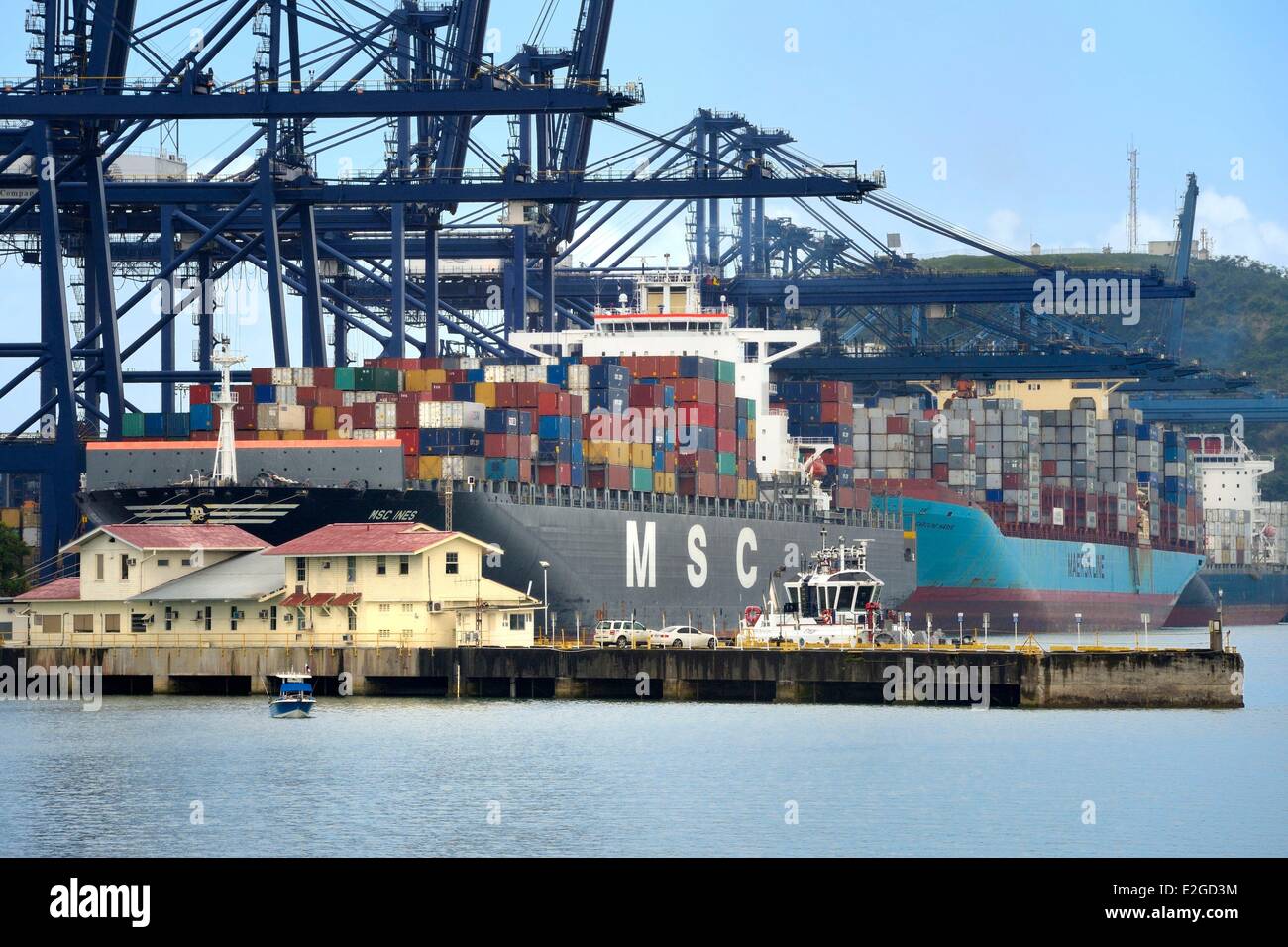 Panama Panama City Balboa is port on Pacific side of Panama Canal ...