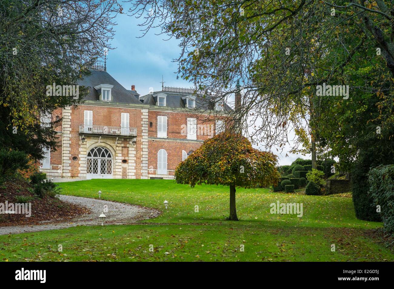France Loiret Chatillon Coligny the castle built by the last descendant ...