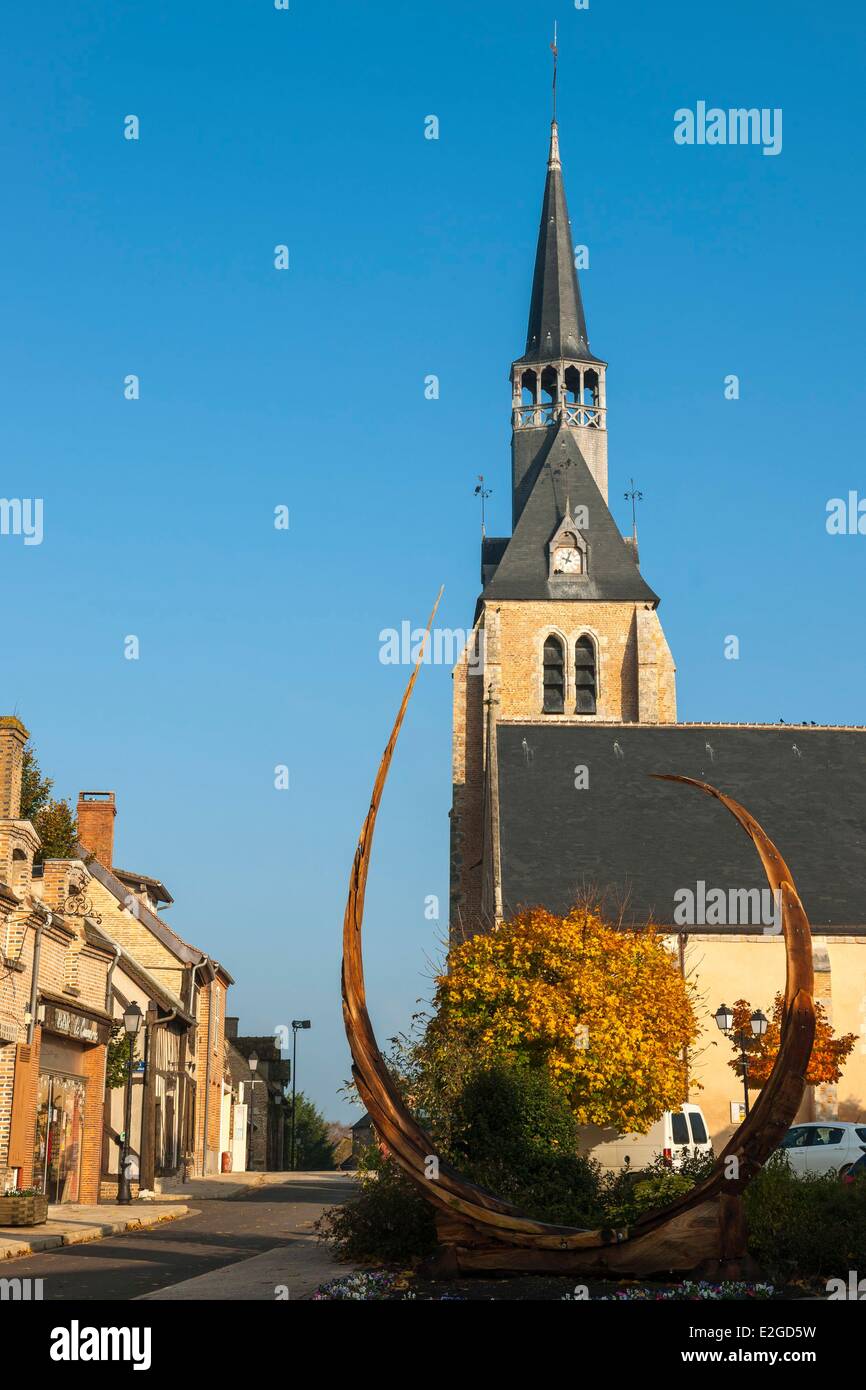 France Loir et Cher Chaumont sur Tharonne historic village in the heart ...