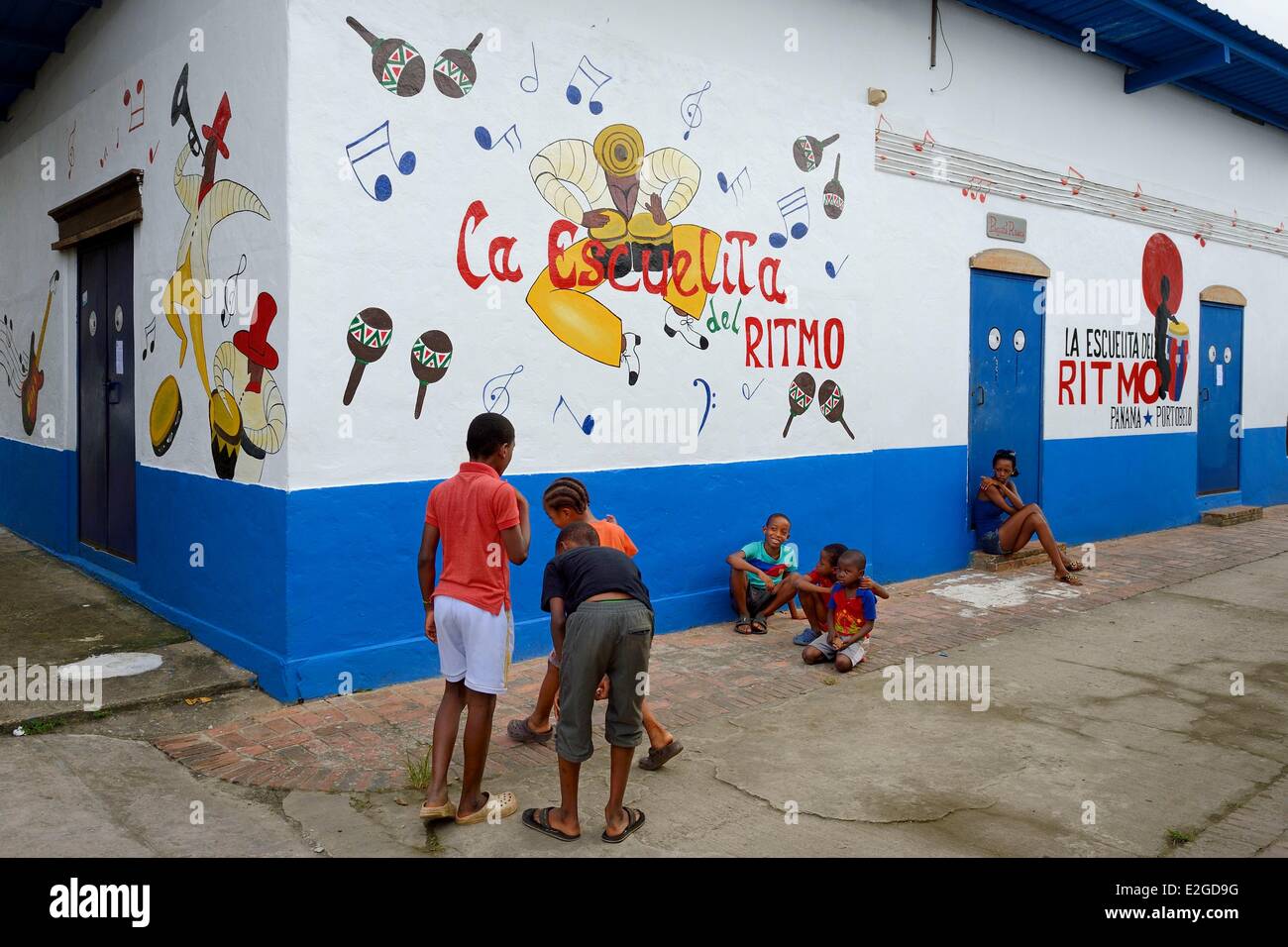 Panama school girl hi-res stock photography and images - Alamy