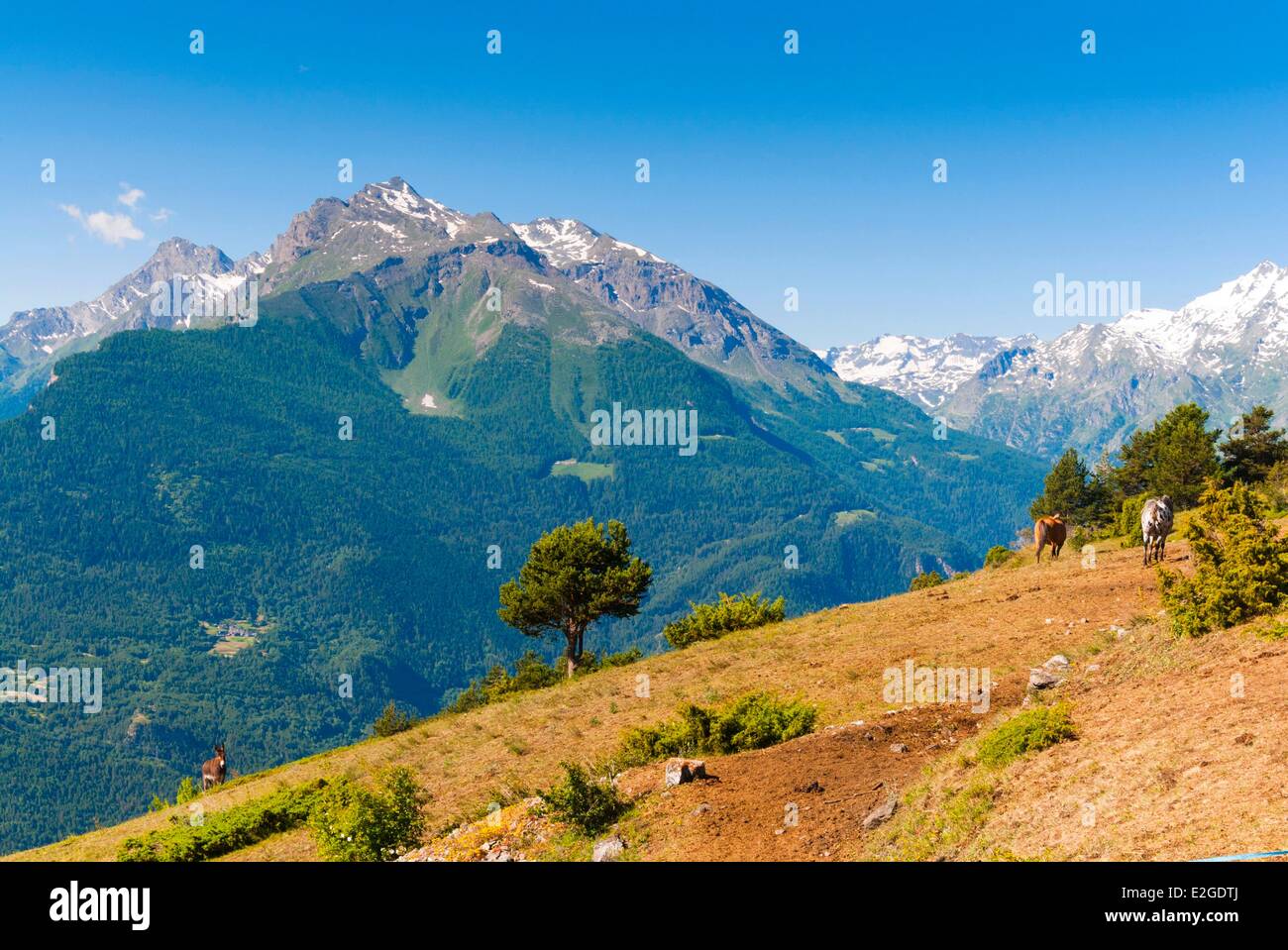 Northern italy snow mountains hi-res stock photography and images - Alamy