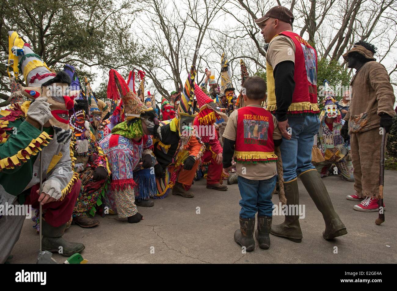 United States Louisiana Iota Courir de Mardi-Gras is a cajun tradition ...