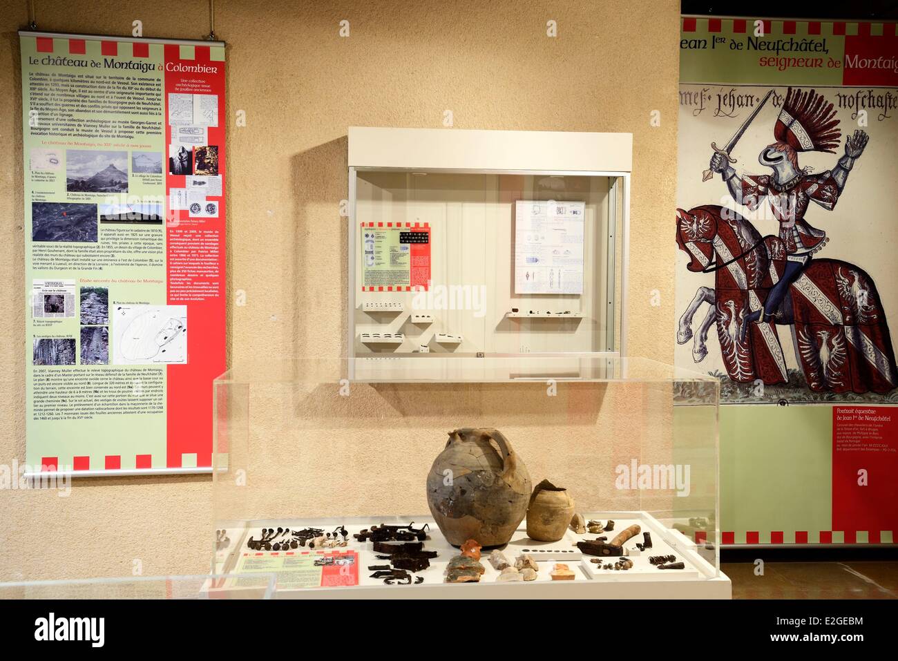 France Haute Saone Vesoul Georges Garret museum archeology Montaigu ...