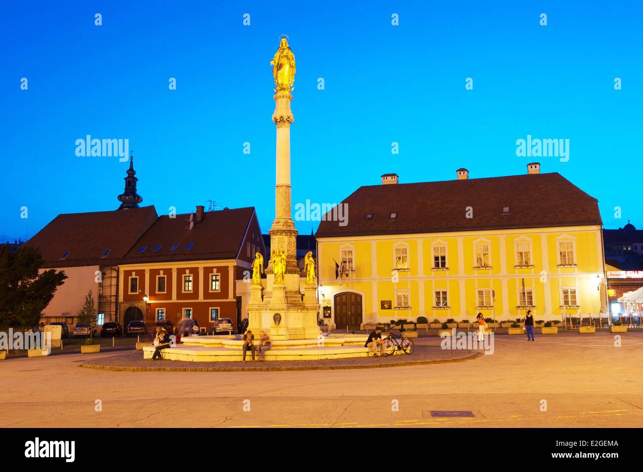 Zagreb kaptol square hi-res stock photography and images - Alamy