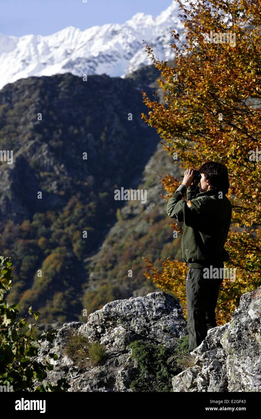 Italy Piedmont Alpi Marittime Park park ranger Stock Photo - Alamy