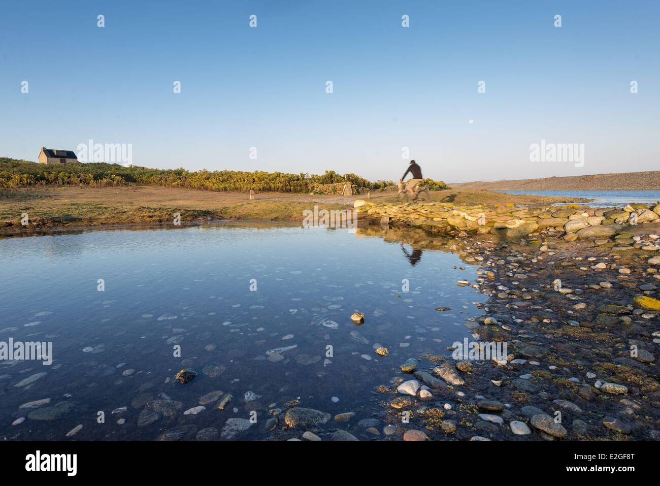France Finistere Le Conquet Quemenes island in archipelago of Molene ...