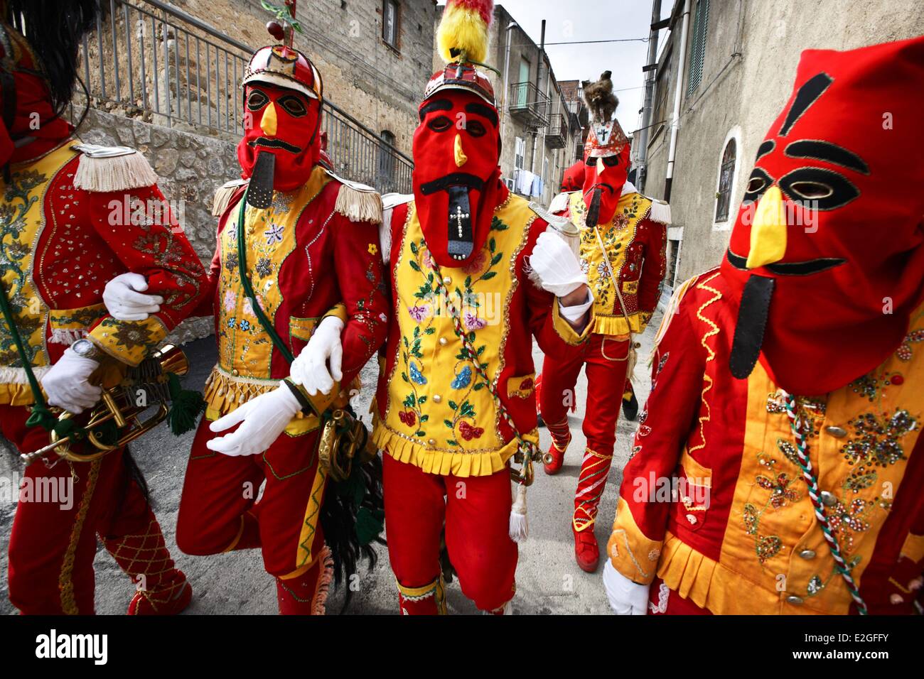 Italy Sicily San Fratello Feast of Jews during the Holy Week Stock ...