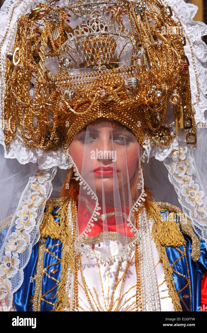 Italy Sicily Marsala Holy Thursday procession of Mysteries (processione ...