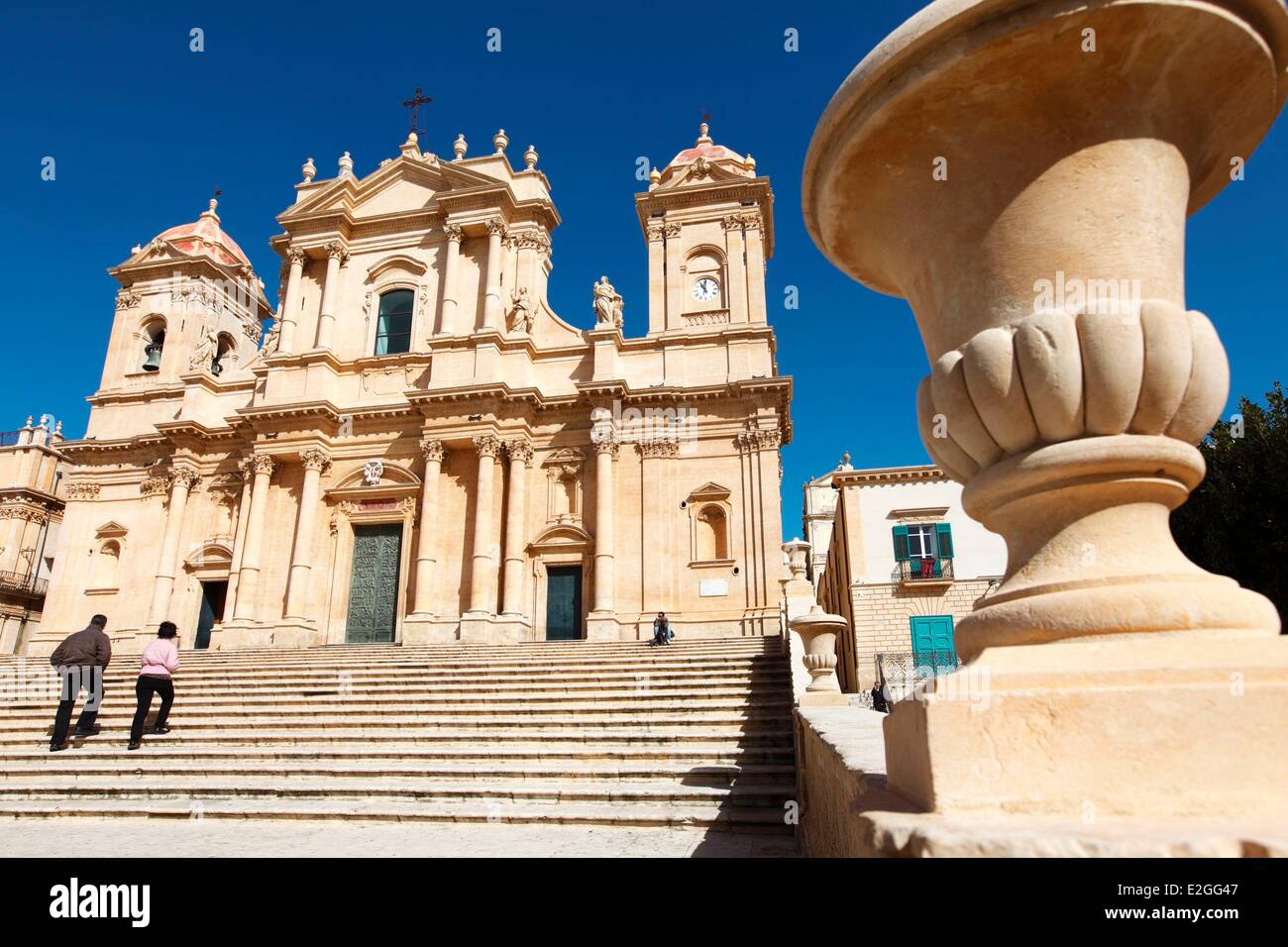 Italy Sicily Noto Baroque town listed as World Heritage by UNESCO ...