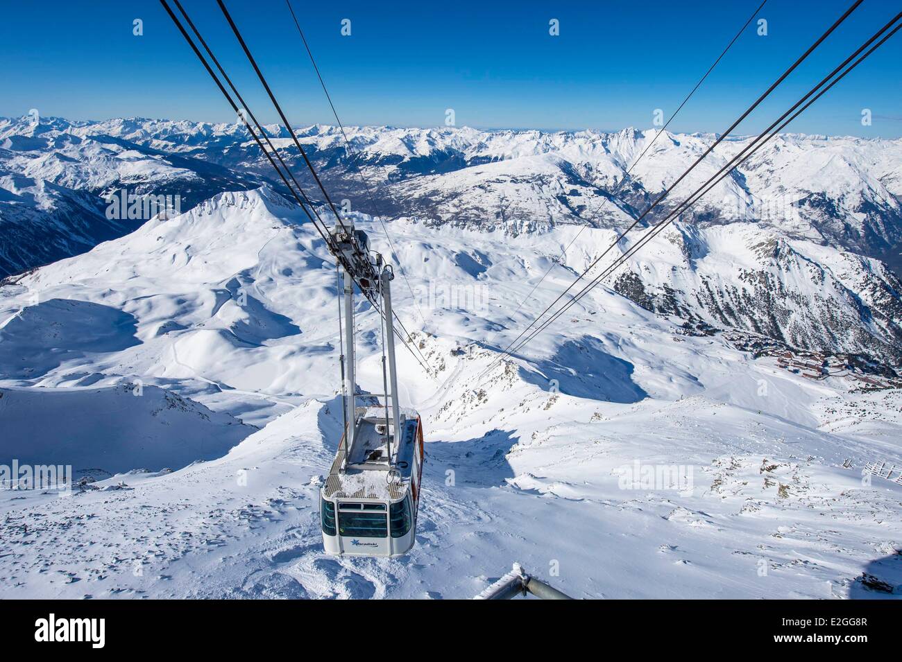 France Savoie Vanoise massif valley of Haute Tarentaise Les Arcs part ...