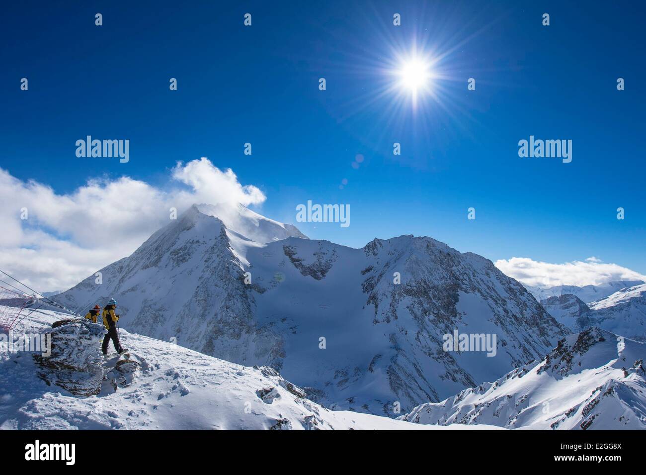 France Savoie Vanoise massif valley of Haute Tarentaise Les Arcs part ...