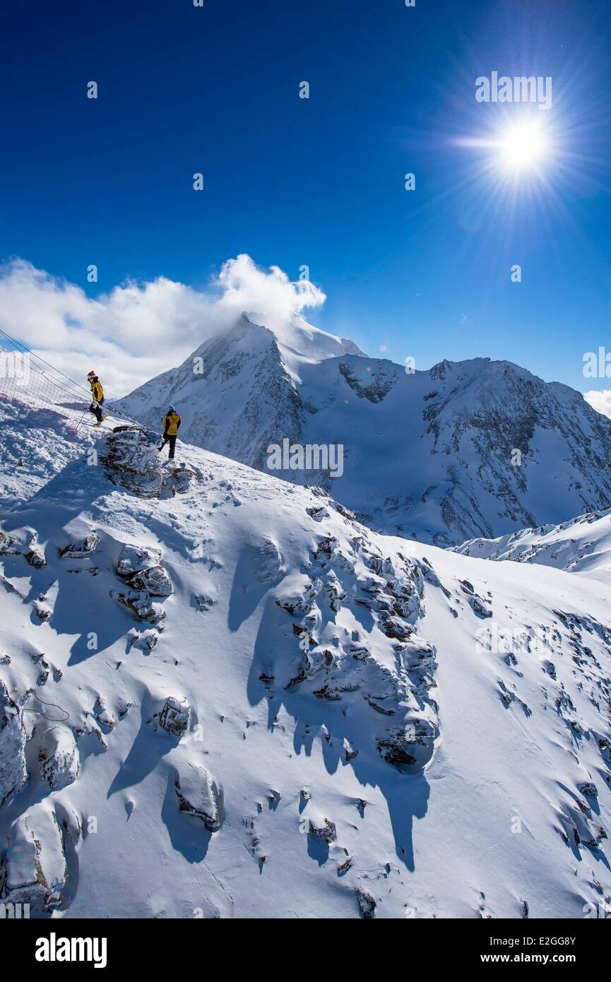 France Savoie Vanoise massif valley of Haute Tarentaise Les Arcs part ...