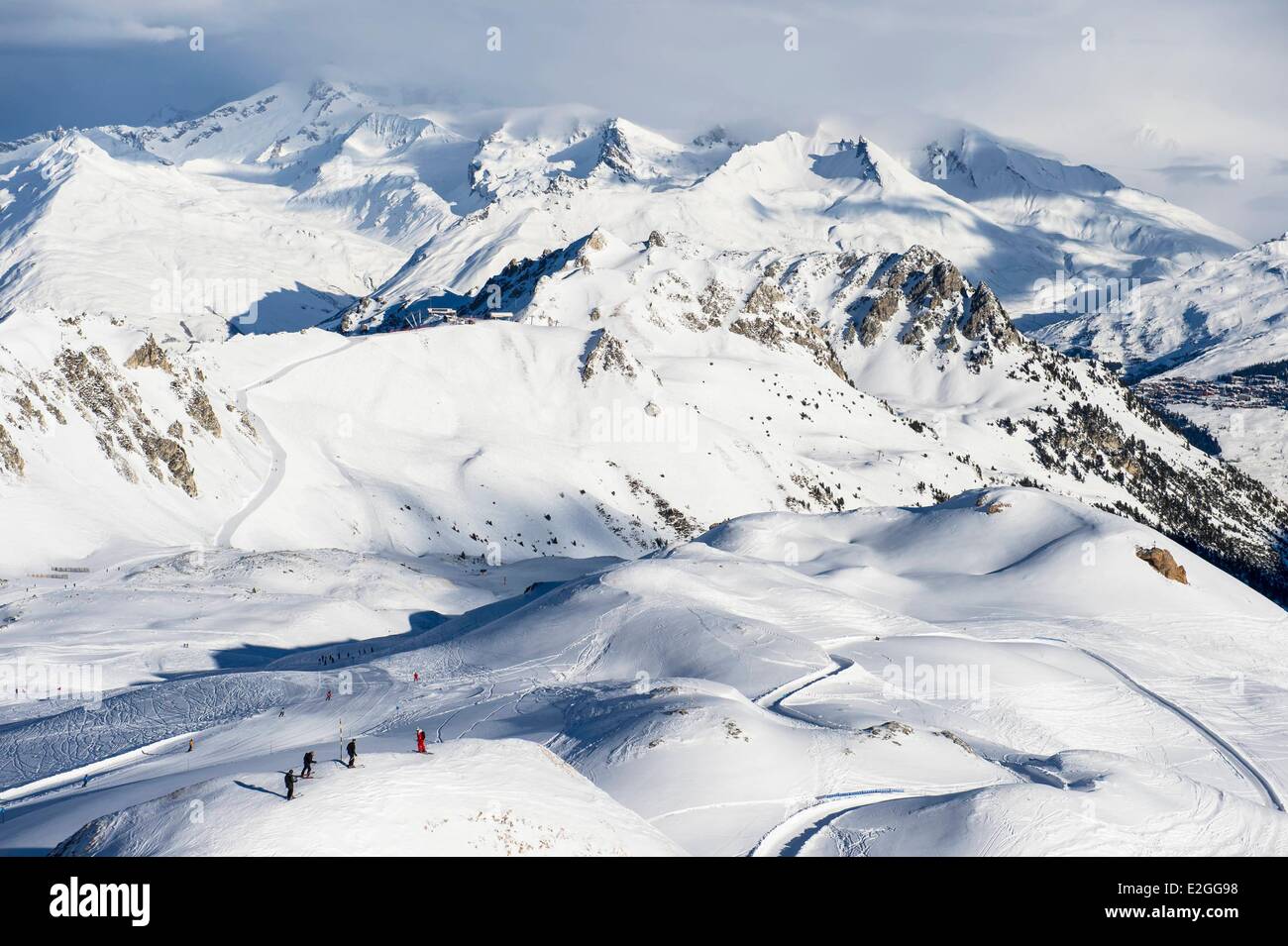 France Savoie Vanoise massif valley of Haute Tarentaise Les Arcs part ...