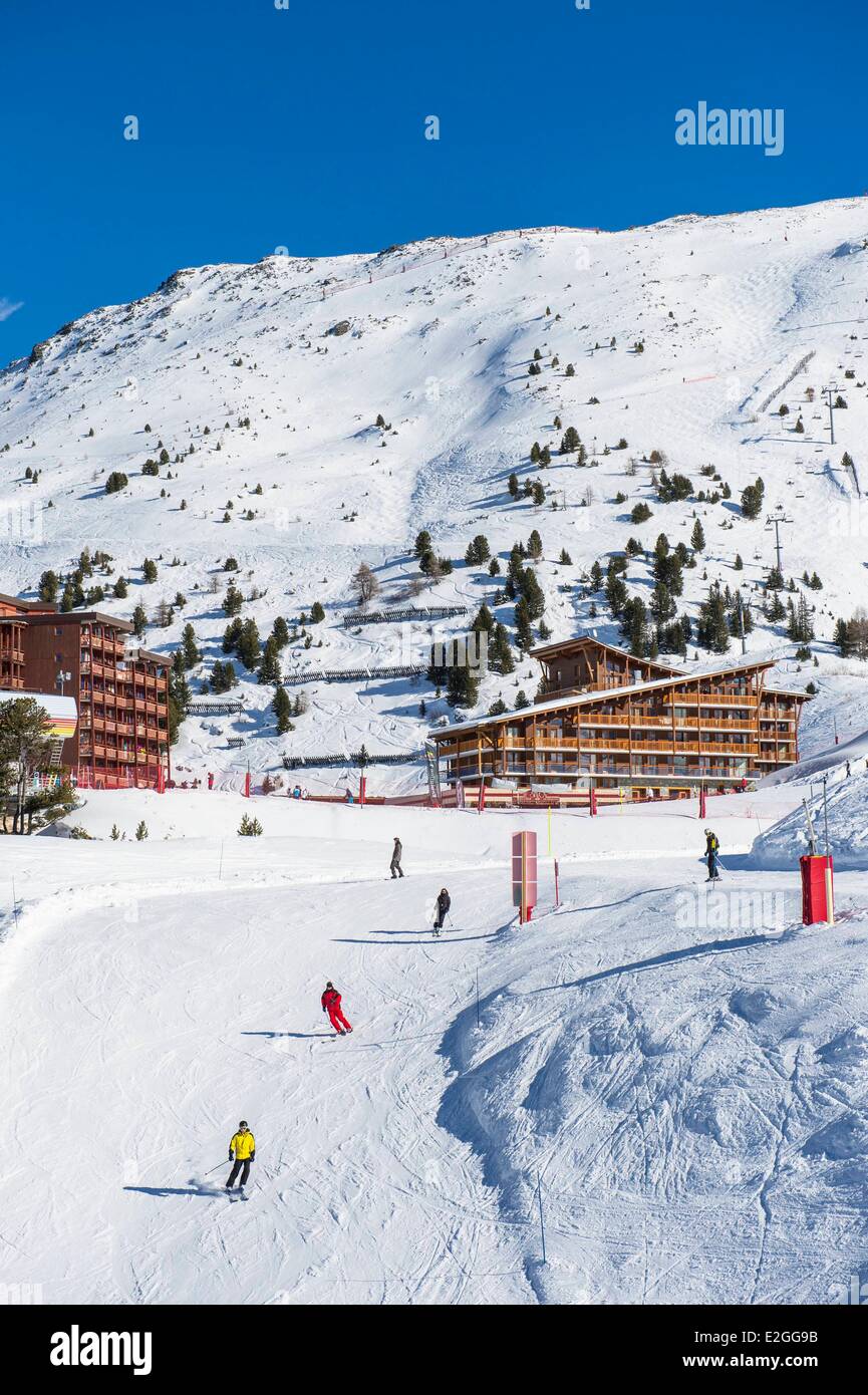 France Savoie Vanoise massif valley of Haute Tarentaise Les Arcs 2000 ...