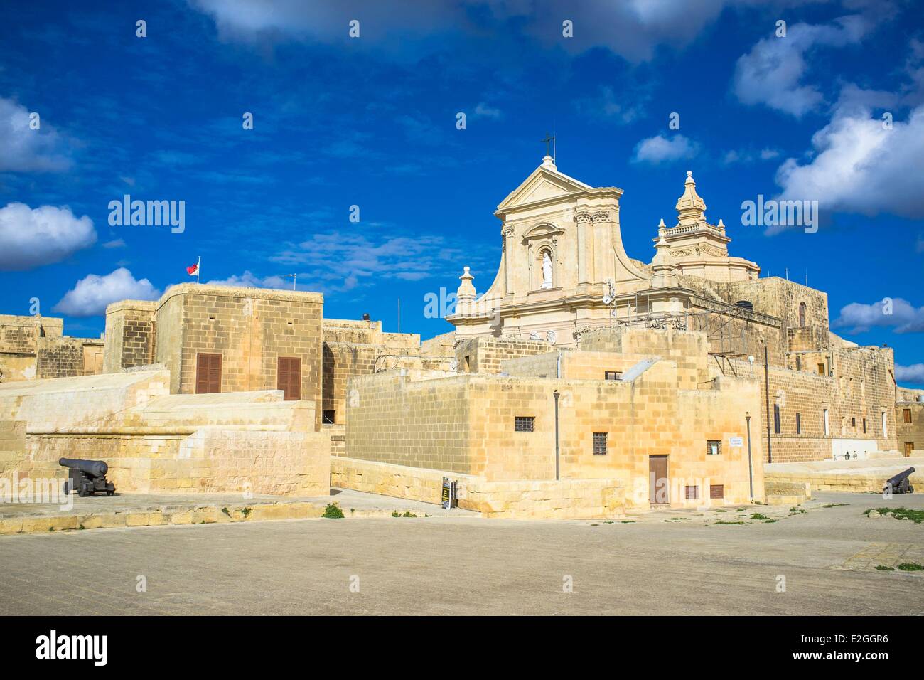 Malta Gozo island Victoria (Rabat) citadel Stock Photo - Alamy