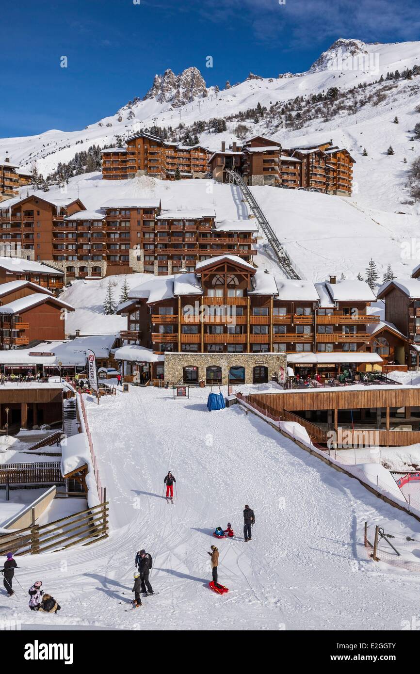 France Savoie Tarentaise valley Meribel Mottaret is one of largest ...