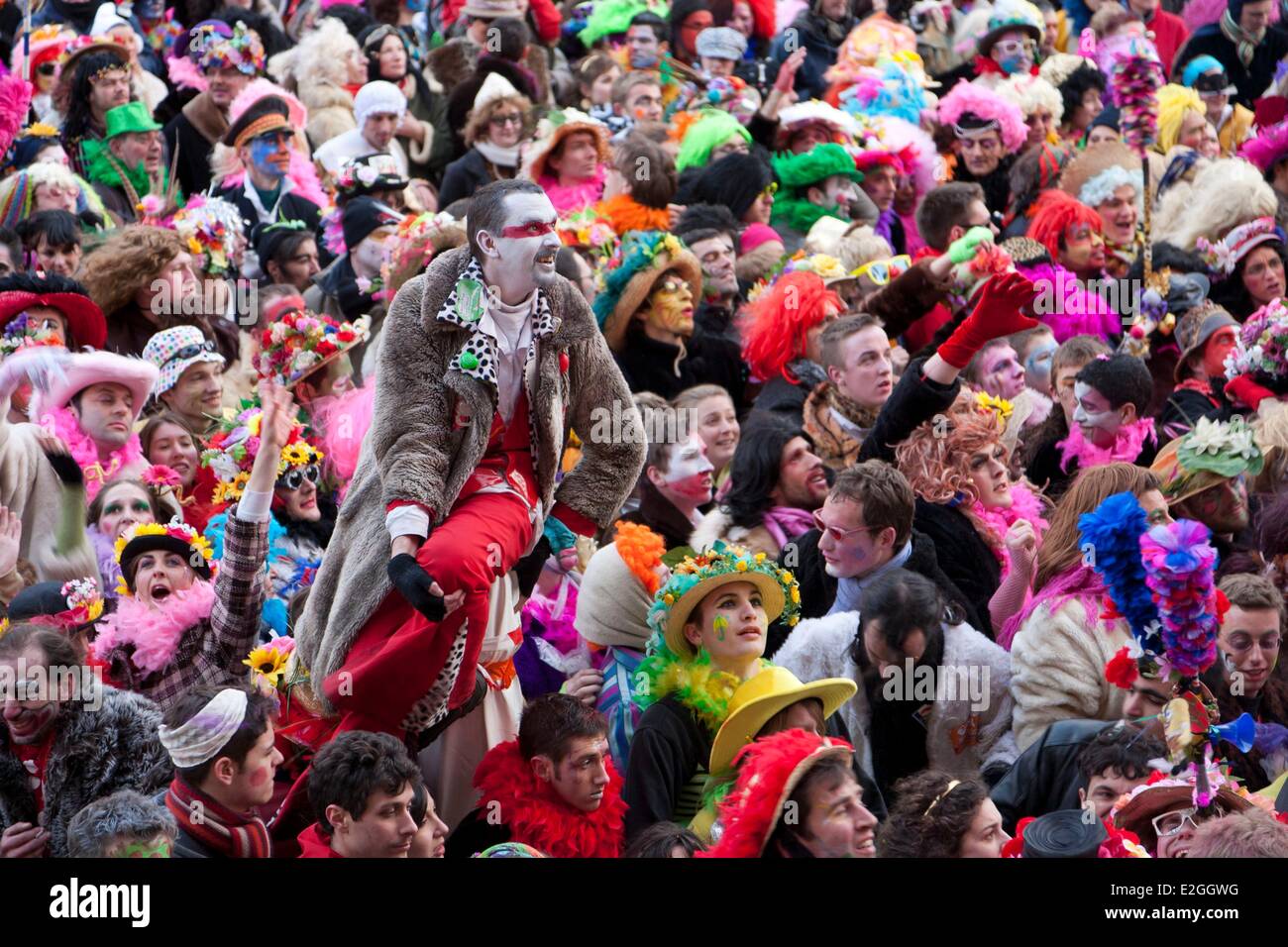 France Nord Dunkerque Carnival of Dunkerque Dunkerque carnival goers ...