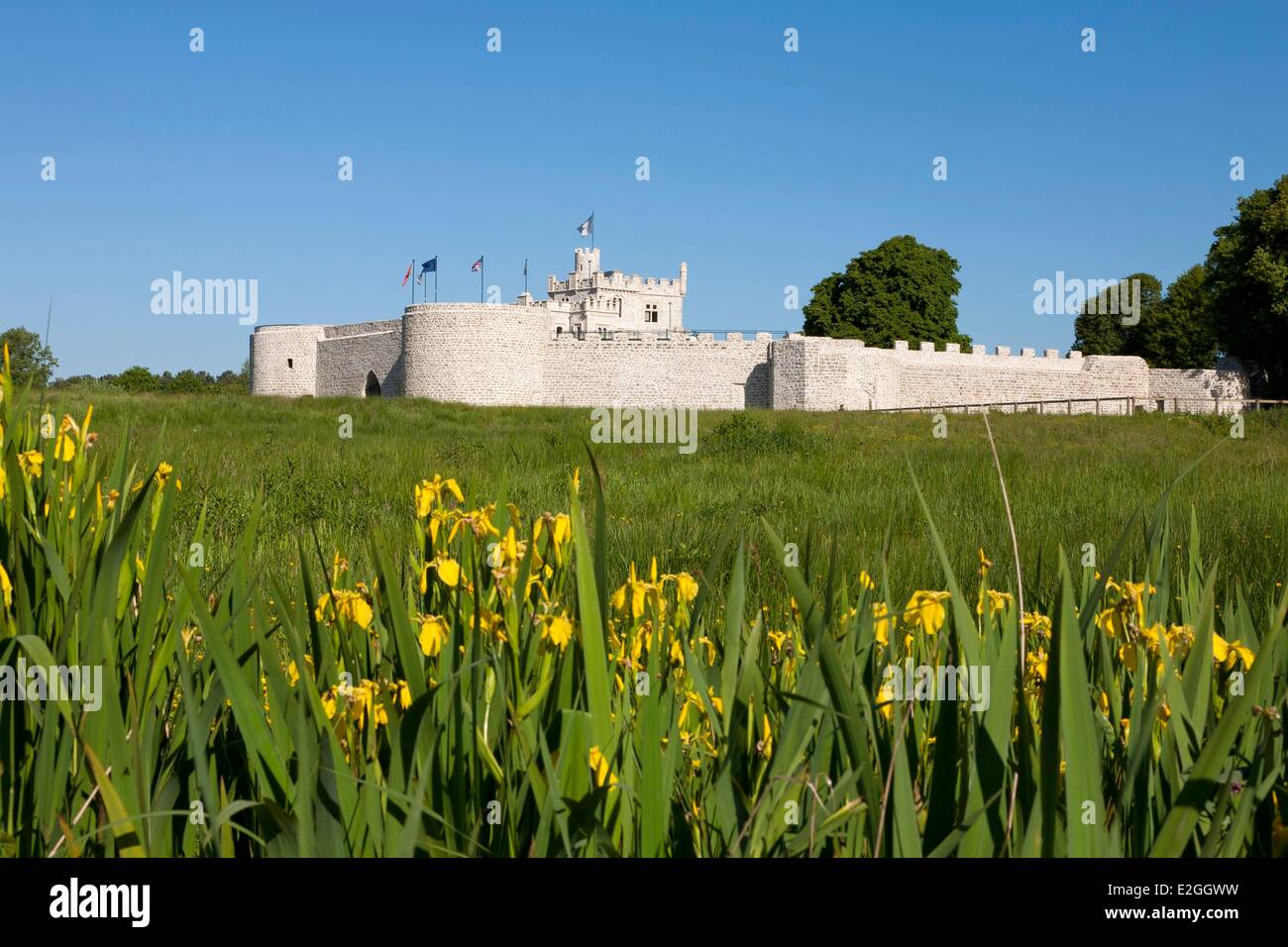 France Pas de Calais Condette Hardelot Castle Tudor-style manor early ...