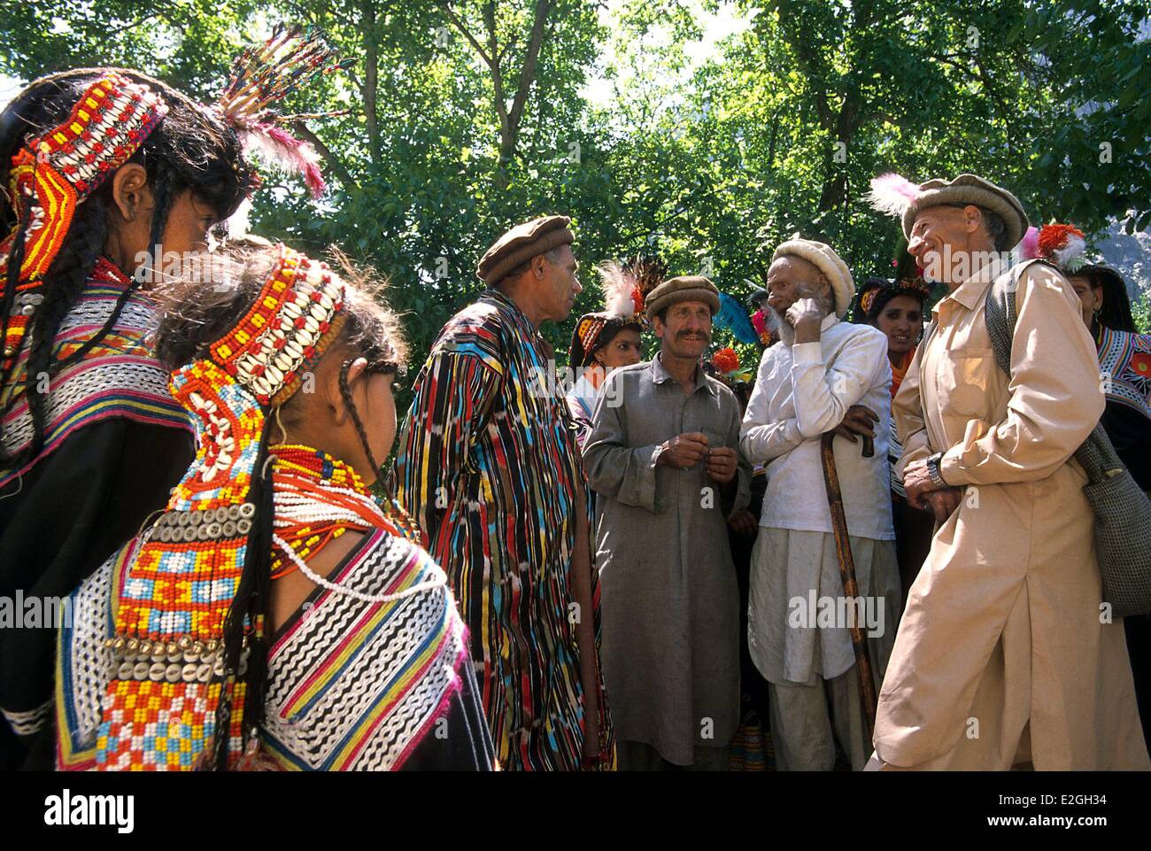 Pakistan Khyber Pakhtunkhwa Kalash valleys Bumburet valley Kalash girls ...