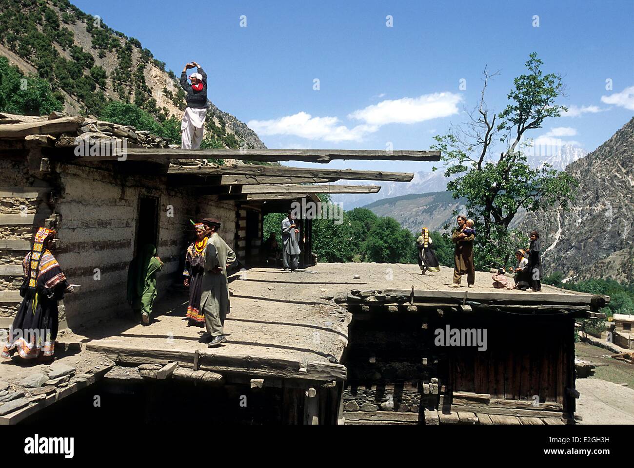 Pakistan Khyber Pakhtunkhwa Kalash valleys Bumburet valley Krakal ...