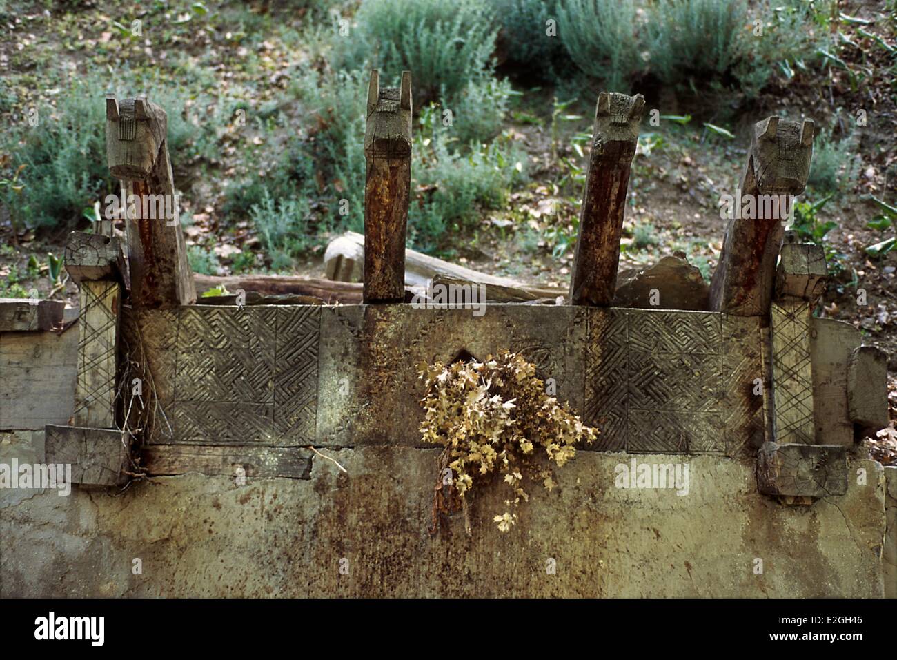 Pakistan Khyber Pakhtunkhwa Kalash valleys Bumburet valley Brun village ...
