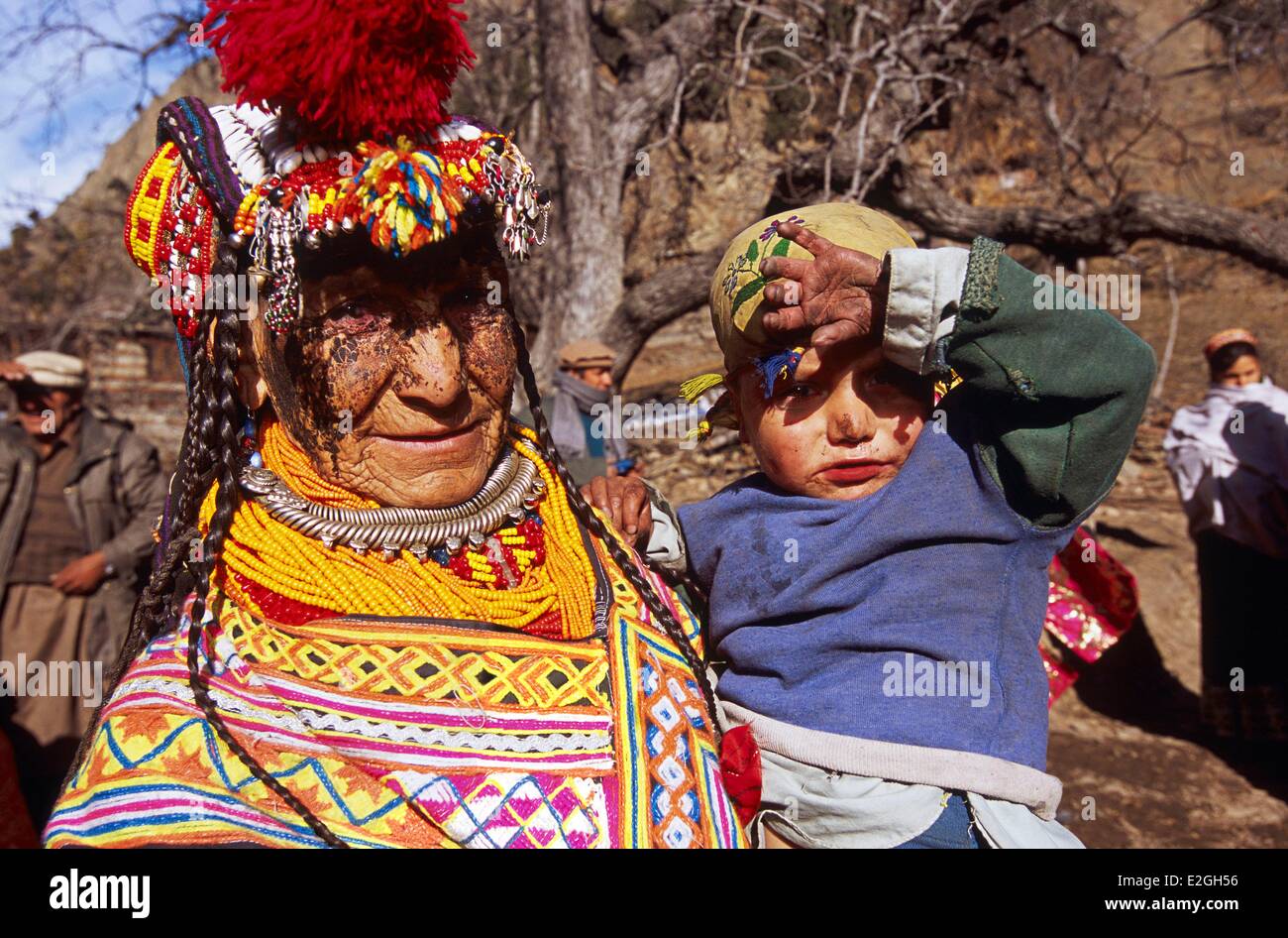 Pakistan Khyber Pakhtunkhwa Kalash valleys Rumbur valley Kalash ...
