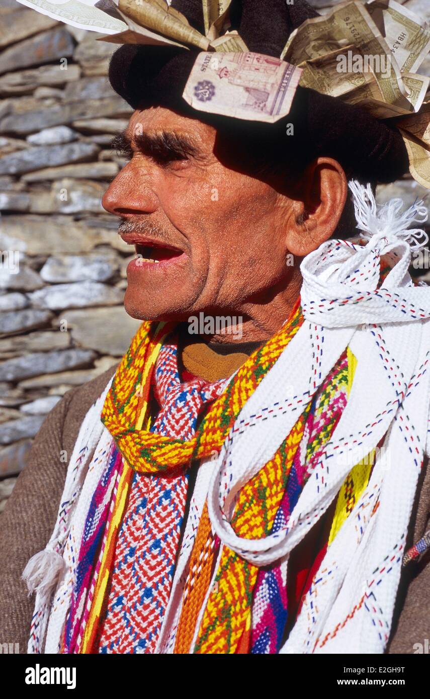 Pakistan Khyber Pakhtunkhwa Kalash valleys Rumbur valley wise man ...