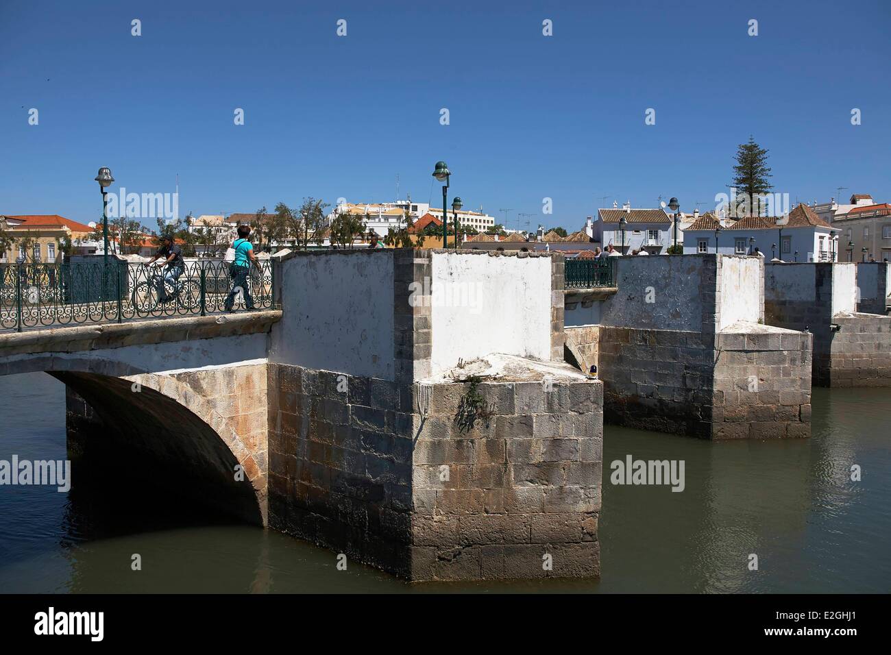 Tavira portugal bridge hi-res stock photography and images - Alamy