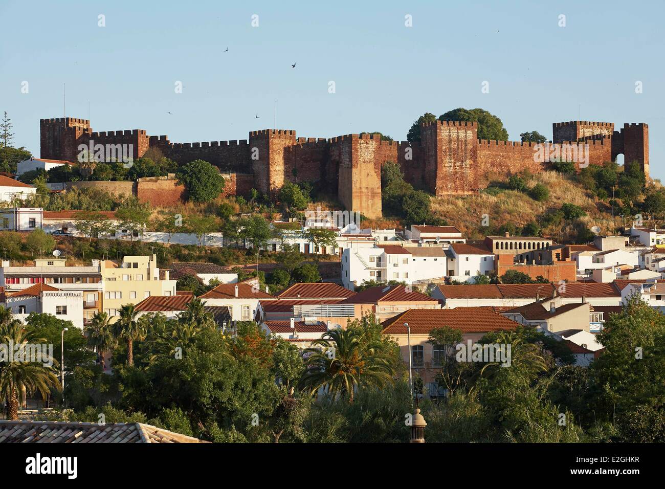 Panorama silves showing moorish castle hi-res stock photography and ...