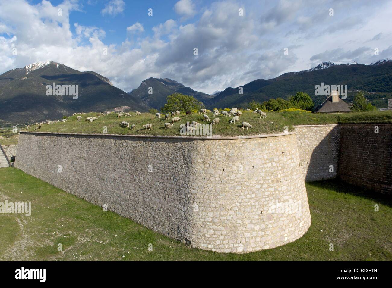 France Hautes Alpes Mont Dauphin castle built by Vauban in 1693 listed ...