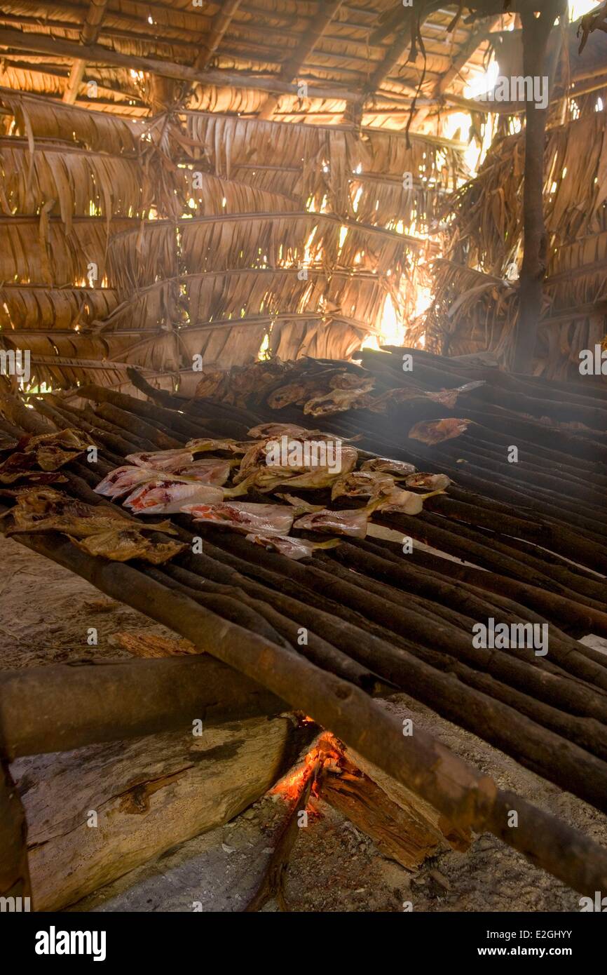 Madagascar Loky-Manambato protected area Daraina Sahaka lake fisherman ...