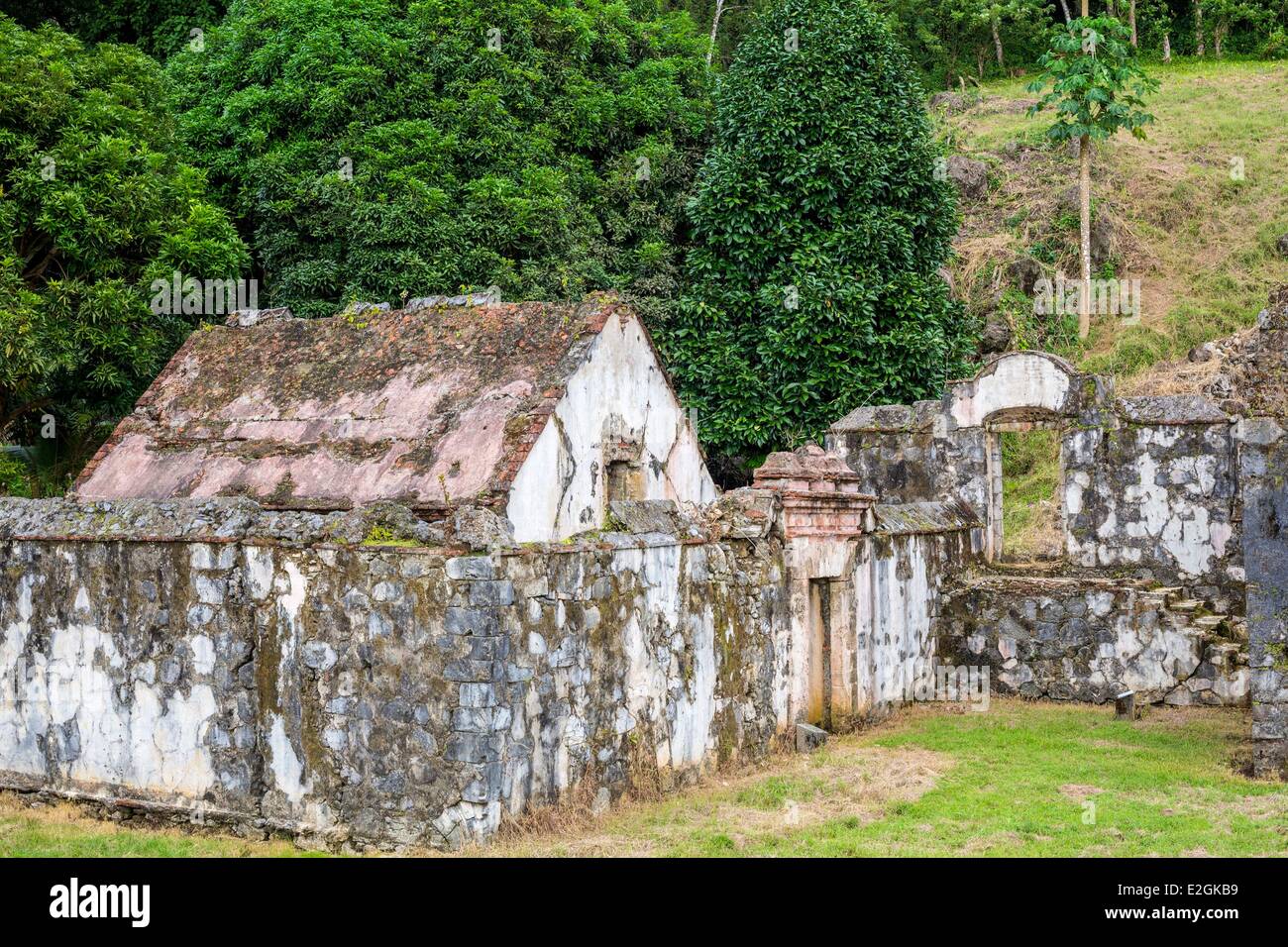 Panama Colon province Portobelo Fort San Fernando 1760 with its low ...