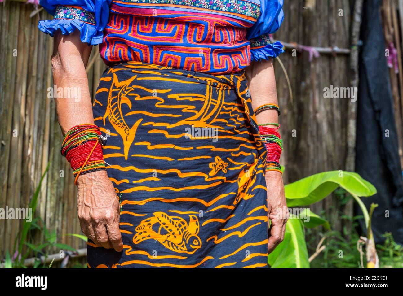 Panama San Blas archipelago inhabited and administered by Kuna Indian ...