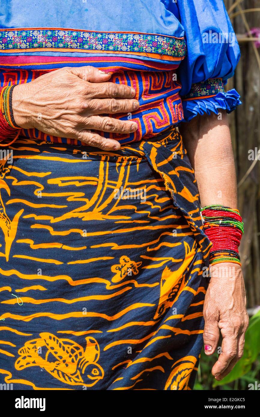 Panama San Blas archipelago inhabited and administered by Kuna Indian ...