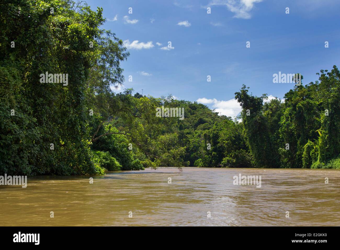 Indonesia Sumatra Island Aceh province Krueng Sabee River Stock Photo ...