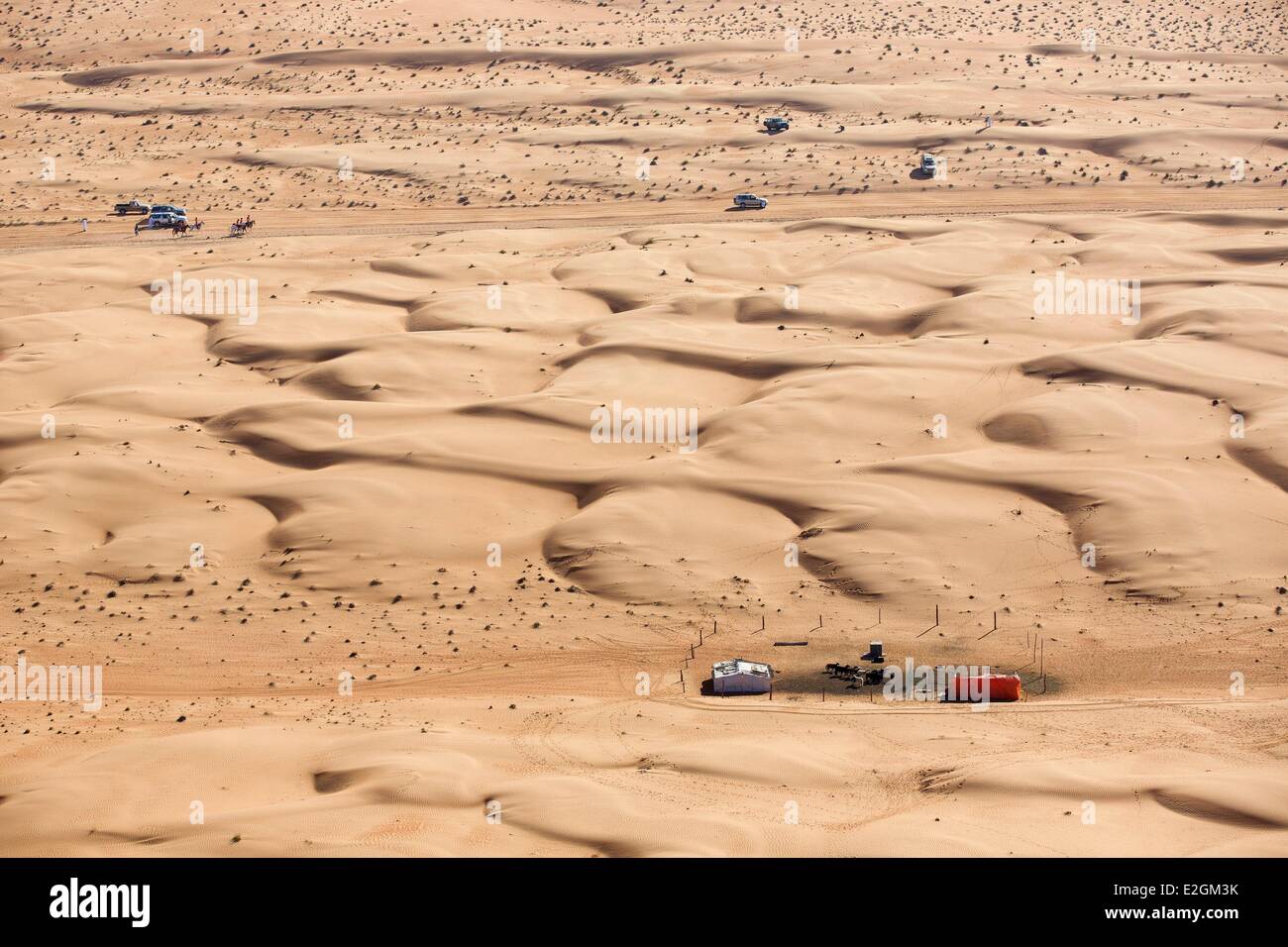 Sultanate of Oman Ash Sharqiyyah region Wahiba Sands Al Rakah (aerial ...