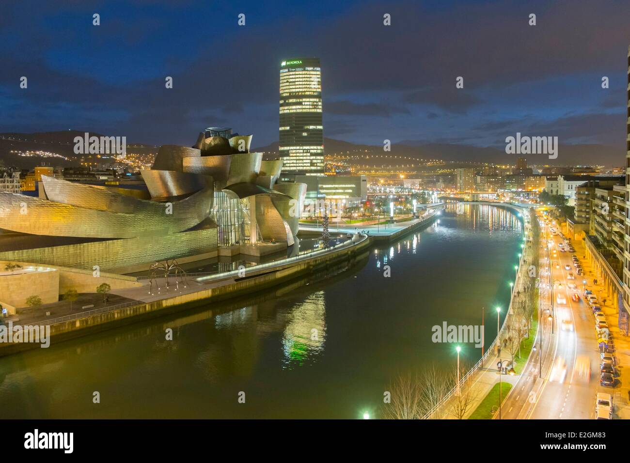Spain Basque Country Region Vizcaya Province Bilbao Guggenheim Museum ...
