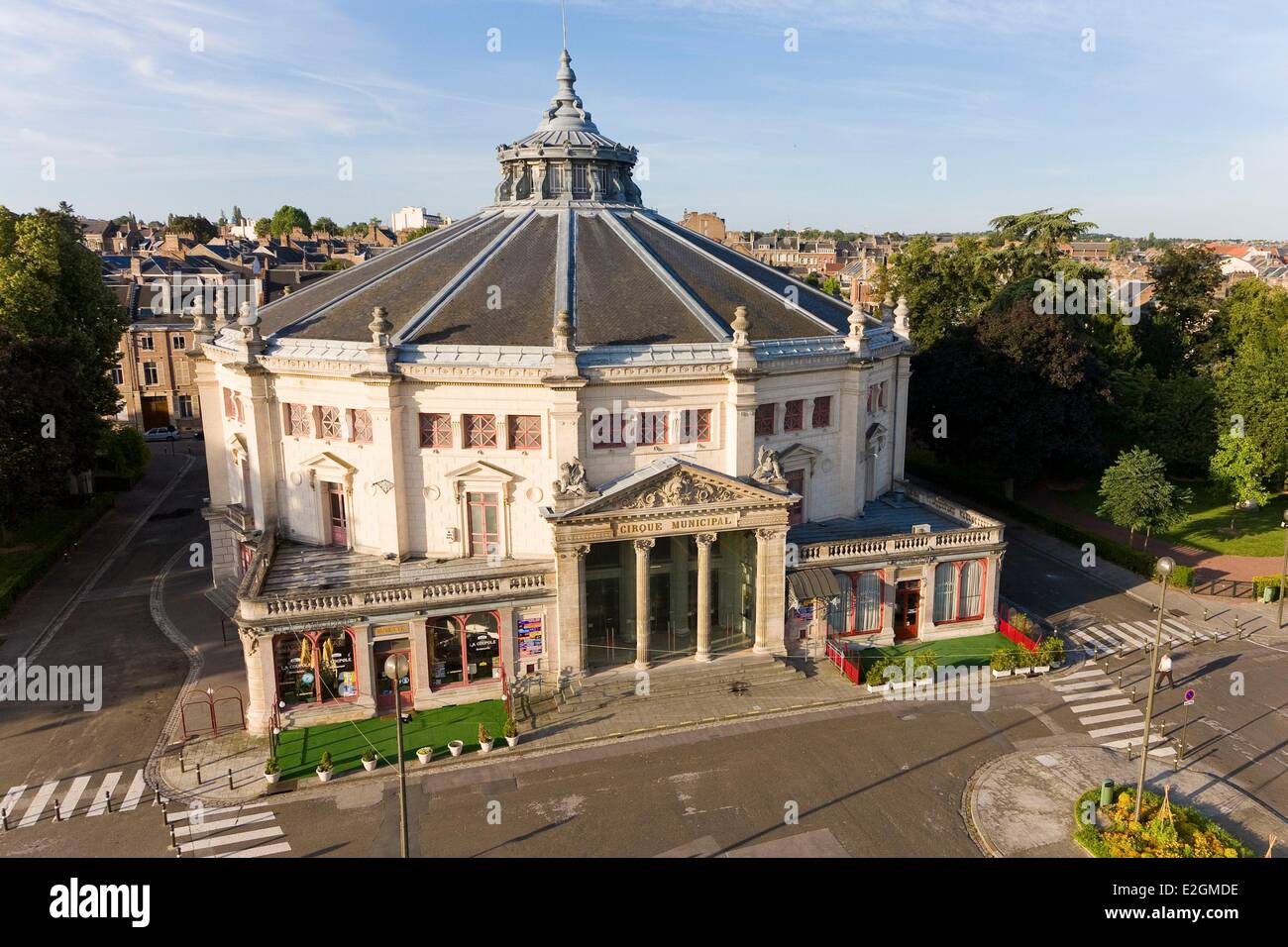 France Somme Amiens Municipal Circus built in 1889 and called Cirque ...