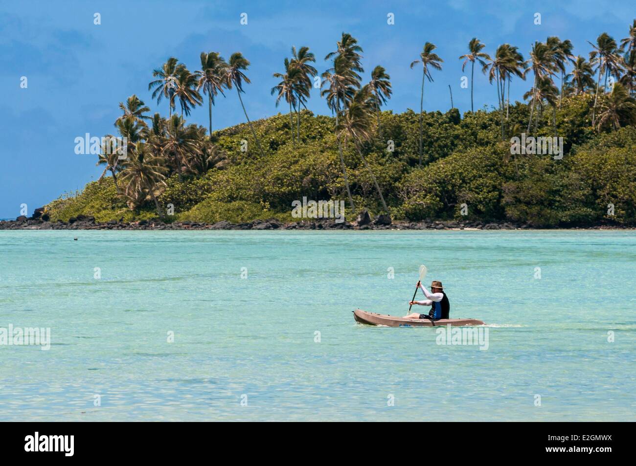 Cook Islands Rarotonga Island Muri lagoon Stock Photo - Alamy