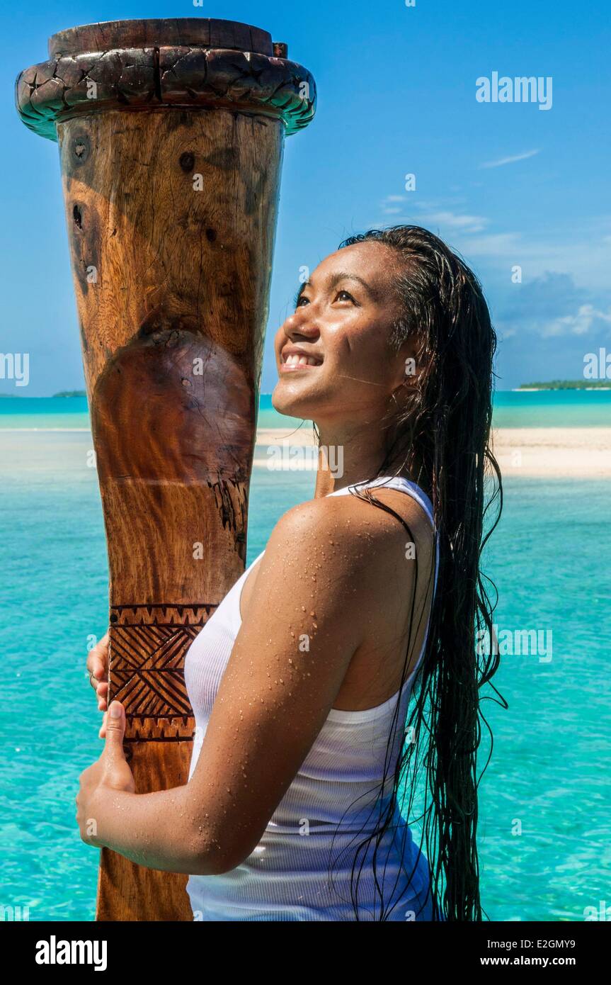 Cook islands people hi-res stock photography and images - Alamy