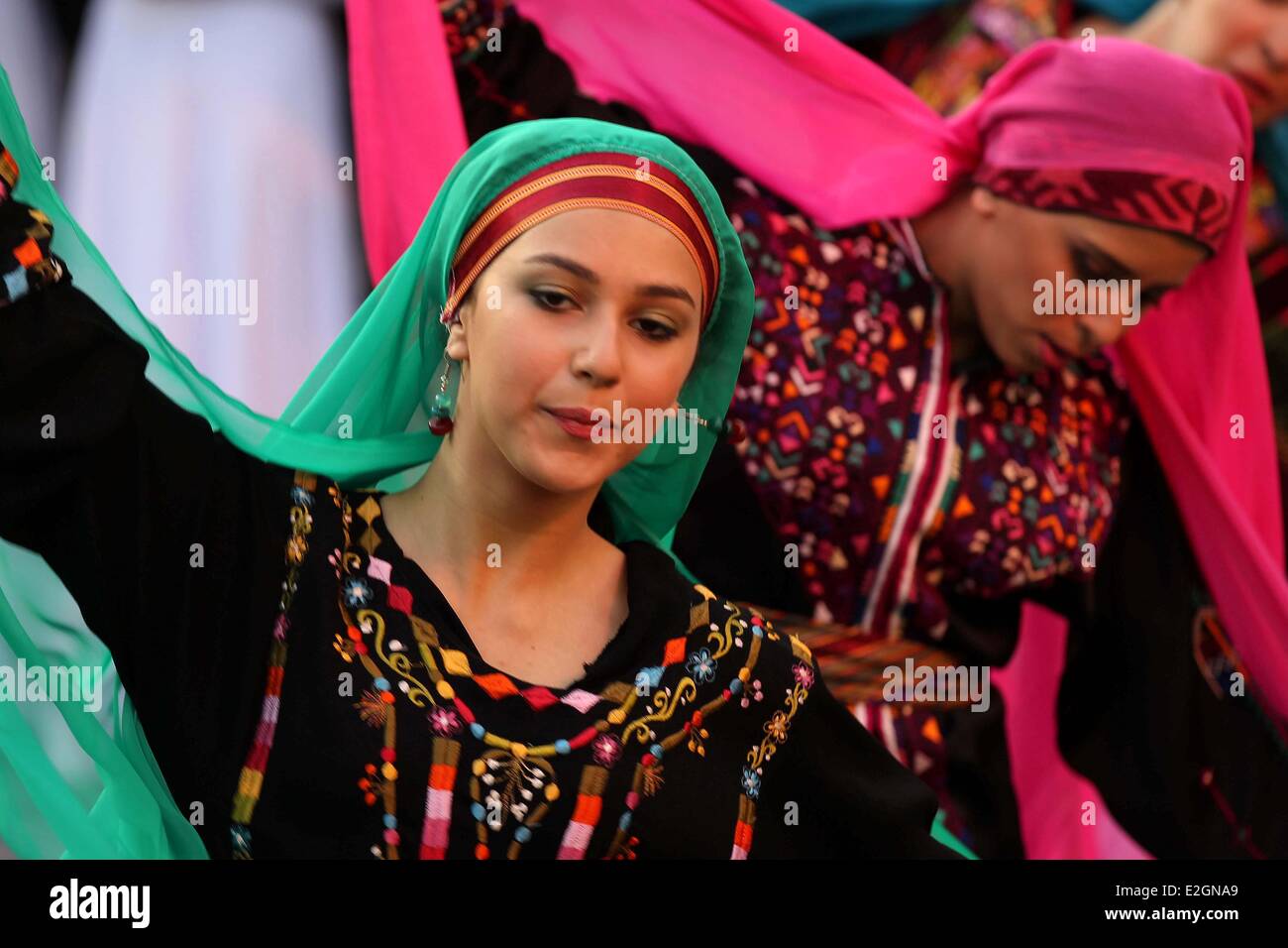 Jordan folklore in amman hi-res stock photography and images - Alamy